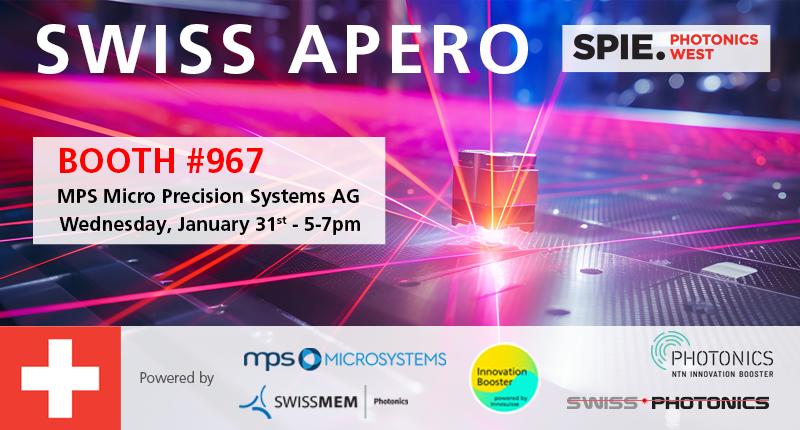 SWISS APÉRO @ Photonics West 2024 - ntnphotonics.ch